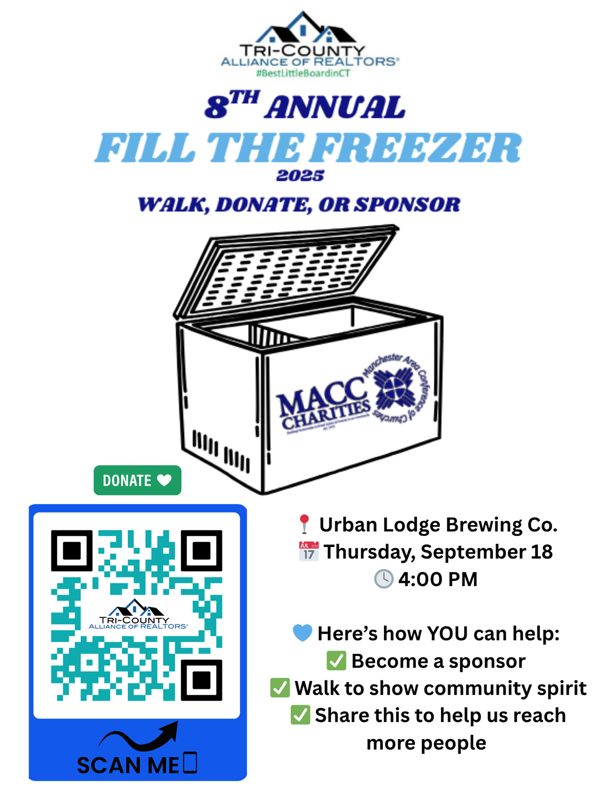 Fill the Freezer 2025 Town of Manchester