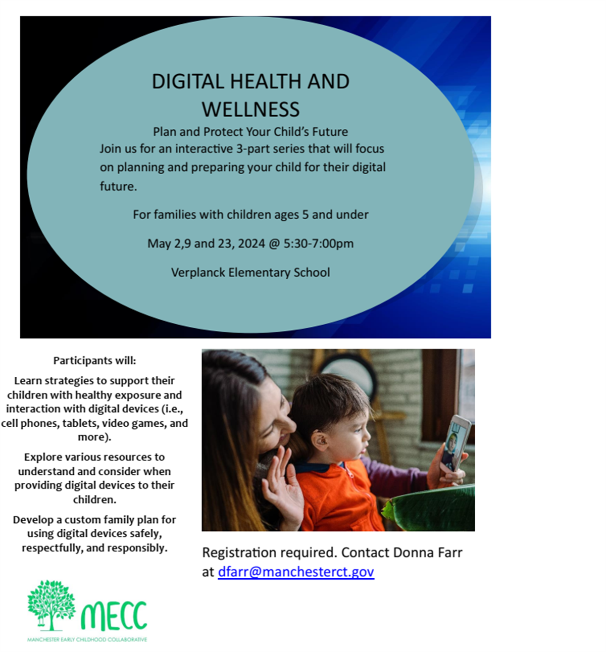 Digital Health & Wellness Town of Manchester