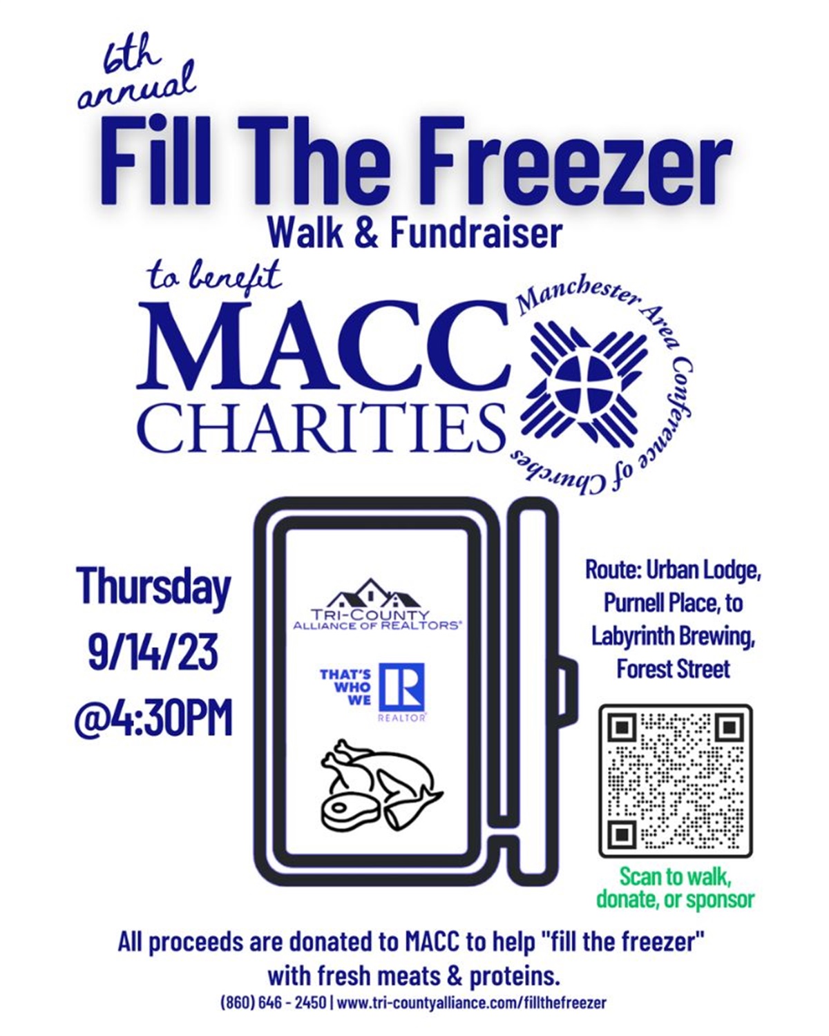 MACC Charities: Fill the Freezer Town of Manchester